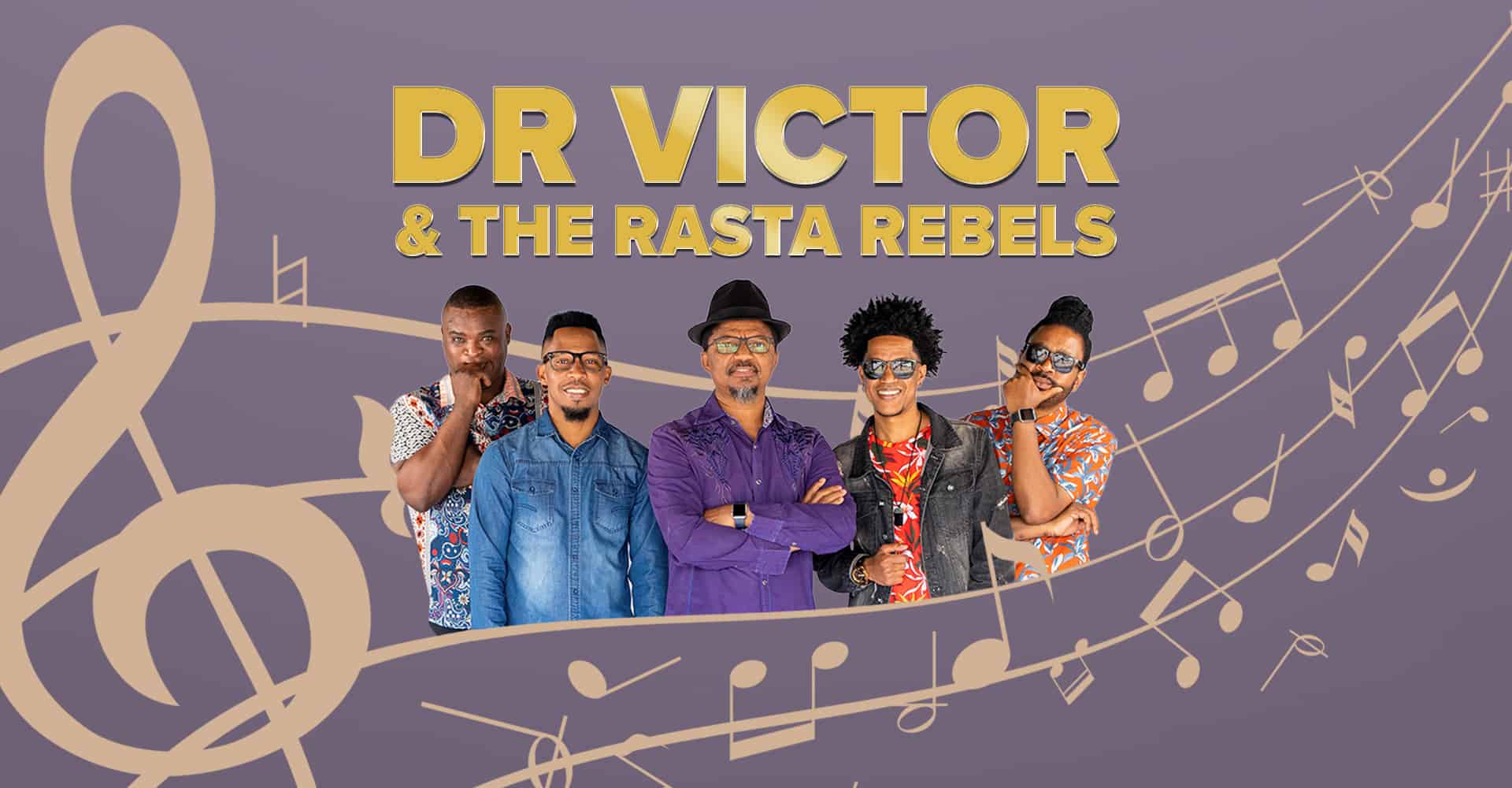 Dr Victor and the Rasta Rebels celebrate with Radio 92.2 FM