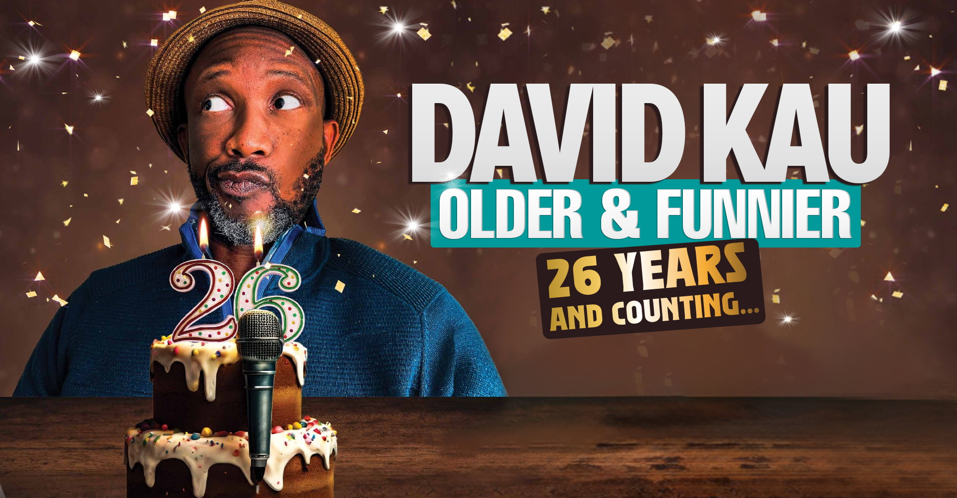 David Kau Older And Funnier Gold Reef City